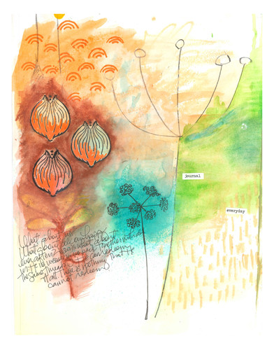Redeeming Threads - Art Journal Print | Shelly Collins