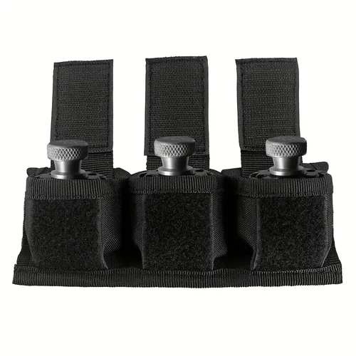 Lower Profile Nylon Triple Speed Loader Belt Holster | Kaztac