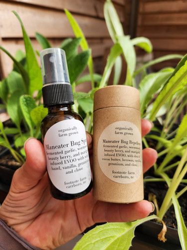Maneater insect repellent | Footnote Farm