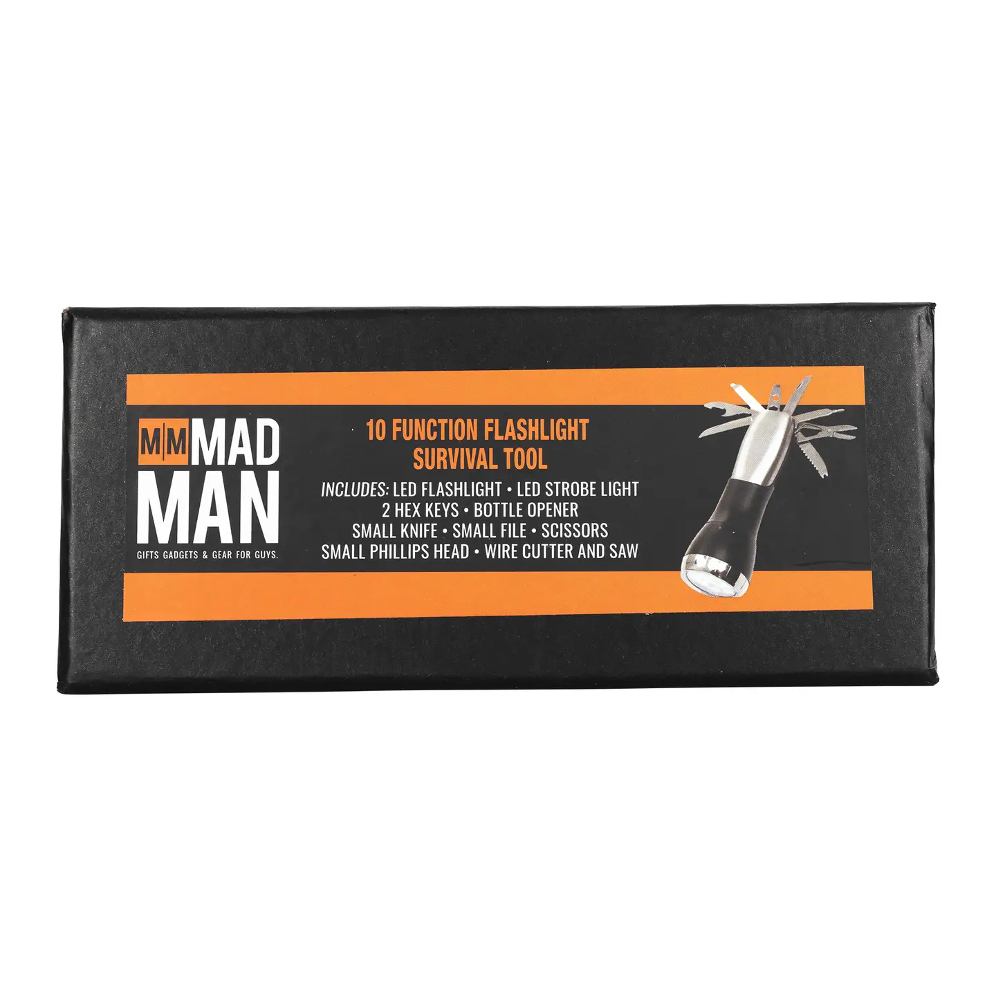 10 Function Flashlight Survival Tool | The Man Cave