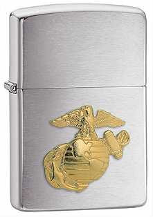 Zippo Lighter | Marine Emblem | The Man Cave