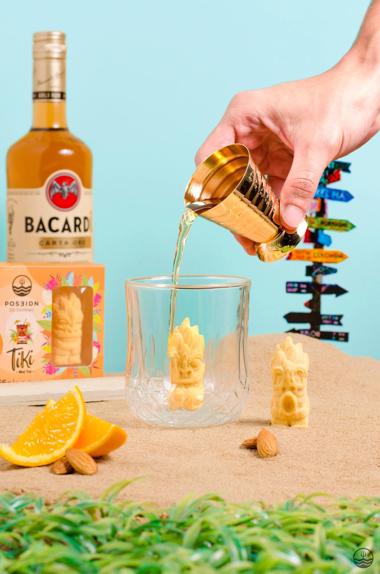 Cocktail Bombs - Tiki Mai Tai | The Man Cave