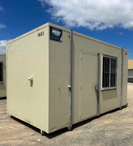 4.8x2.4 insulated site shed | Menz Trading & Hire