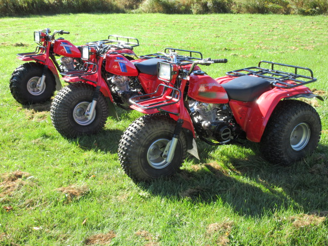 1982 1983 1984 Honda BIG RED 200E 200ES Interchangeability