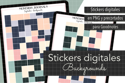 Bloques de colores. Insertos para agenda digital. Crea tu vista diaria ...