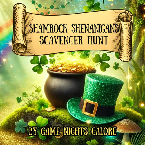 Shamrock Shenanigans Scavenger Hunt | GameNightsGalore