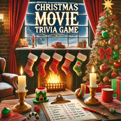 Christmas Movie Trivia Scavenger Hunt | GameNightsGalore