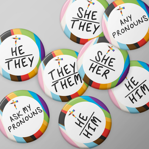 Pronoun Badge | Northern Pride