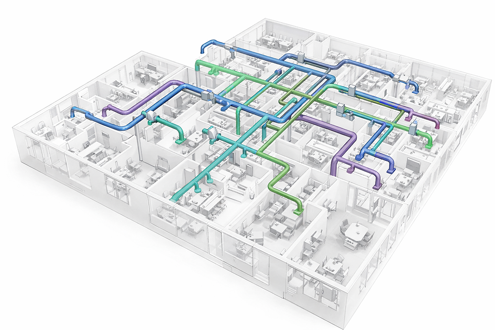What Mechanical Layout Really Means on an MEP Project (HVAC, Ductwork ...