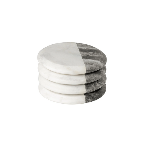 Round marble coasters | Form Furniture