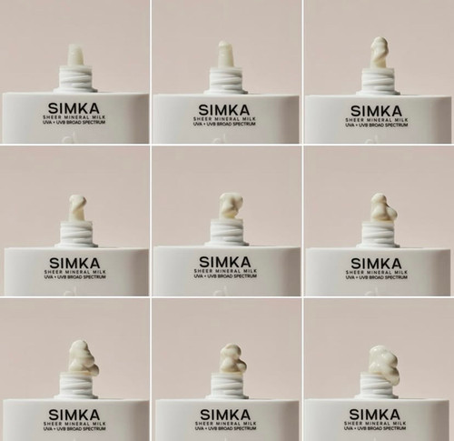 SIMKA Mineral Milk SPF 50 | Amplified Cosmetica