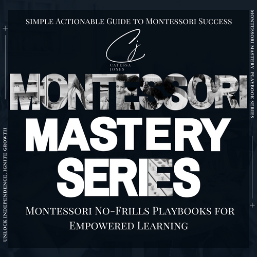 MONTESSORI MASTERY SERIES: NO FRILLS PLAYBOOKS | catessajones