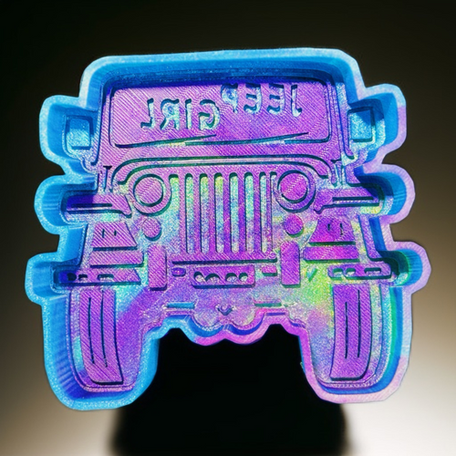 Jeep Girl Silicone Freshie Mold | SWC Supply