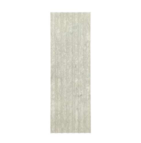 GD Fluted Concave Marble Panel Spun Pearl Honed | Cercan Tile