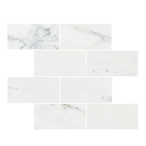 GD Calacatta 3" X 6" Polished | Cercan Tile
