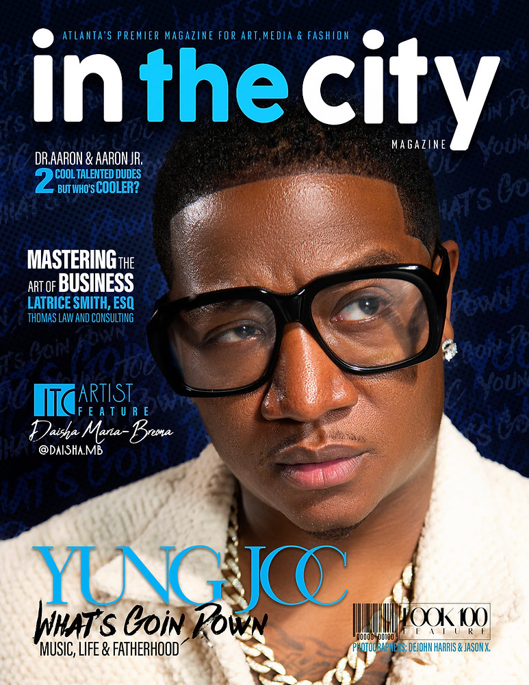 Yung Joc Shines on "In The City Magazine" Cover with His Kids for ...