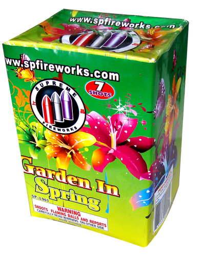 7s GARDEN IN SPRING | FFD Fireworks