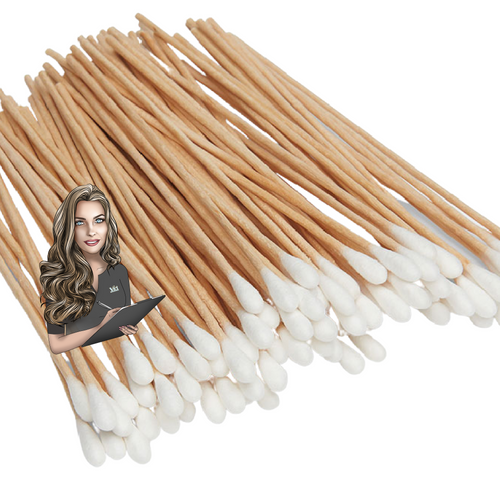 6 Inch Cotton Tips x 100 | Bella Mai Academy