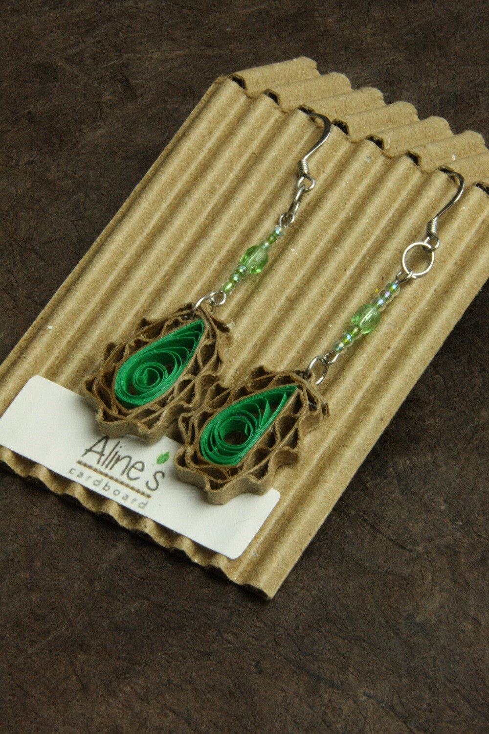 Cardboard Jewelry | Aline's Cardboard