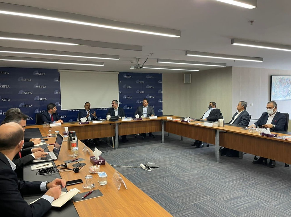 Dr. Abdul Razak's Meeting with stakeholders on Malaysia-Turkey relations.