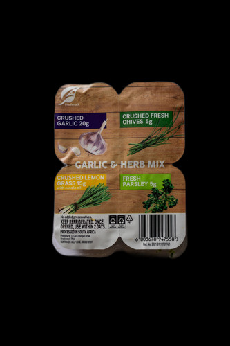 Garlic, lemongrass, parsley and chives 4-cavity | Simply Garlic