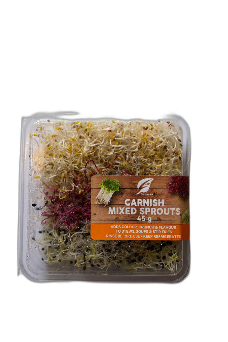 Garnish Mixed Sprouts | Simply Garlic