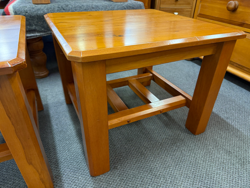 Paulack La Provence solid rimu side table! | The Heart Of Rimu Furniture co