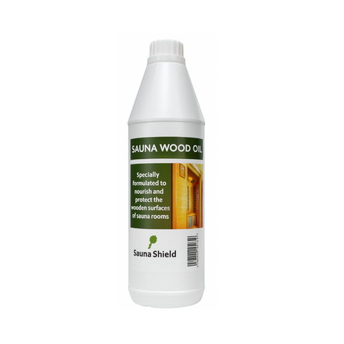 Sauna Shield™ Sauna Wood Oil - 1L/33.8 fl oz | Deep Protection for ...