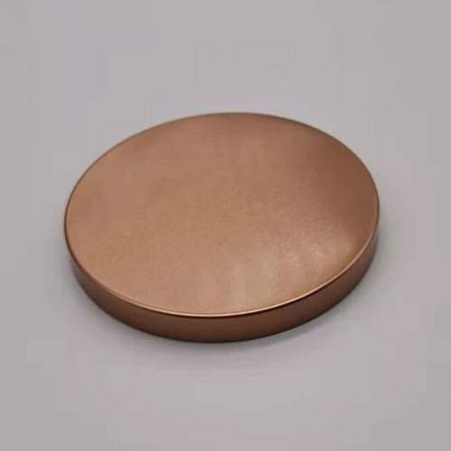Copper Gloss Metal Lids 72 each for 8.5oz jar use | 7TINS-JARS&TINS