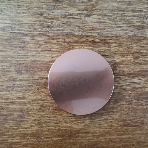 Copper Gloss Metal Lids 48 each for 12oz jar use | 7TINS-JARS&TINS