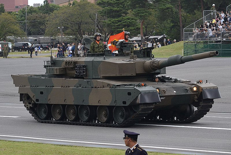JGSDF Type 90 Tank w/ Mine Roller