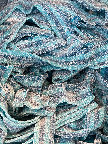 Berry Blue Sour Power Belts - Bulk Candy | CandyVerse