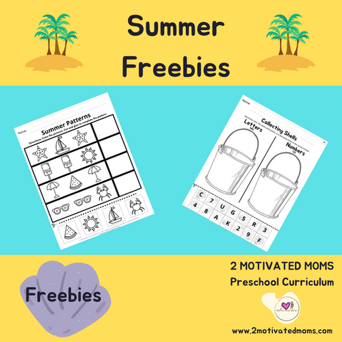 Summer Patterns Freebie | 2 Motivated Moms