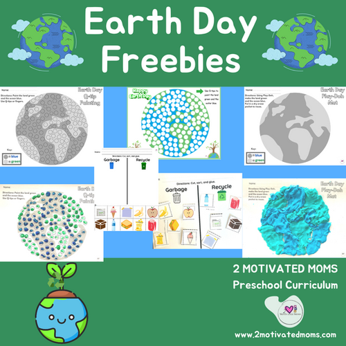 Earth Day Freebie Bundle | 2 Motivated Moms