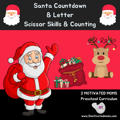 Santa Activities | 2 Motivated Moms