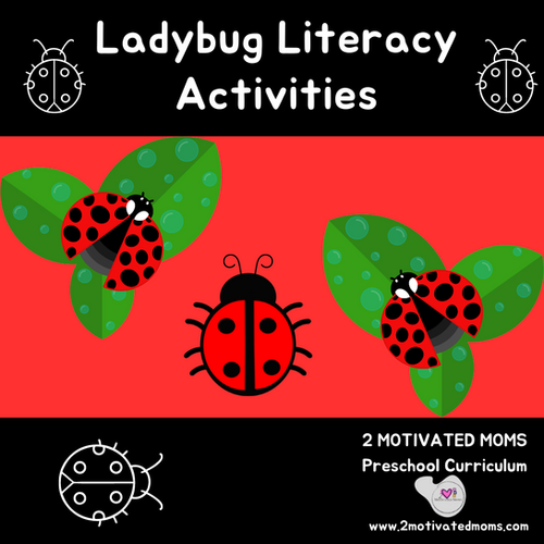 Ladybug Literacy Activities | 2 Motivated Moms