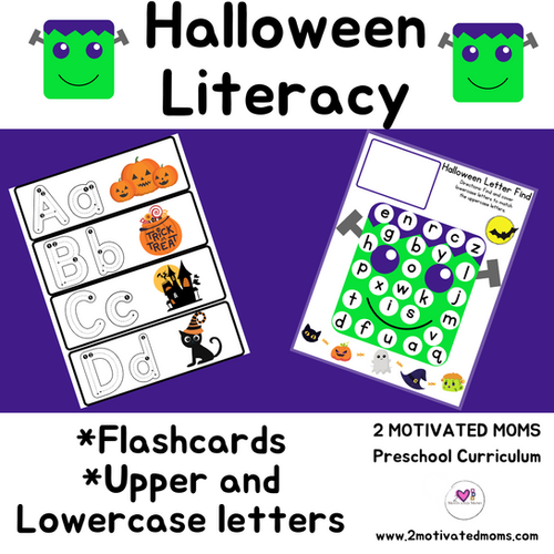Halloween Literacy Centers | 2 Motivated Moms