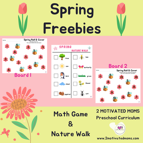 Spring Freebies | 2 Motivated Moms