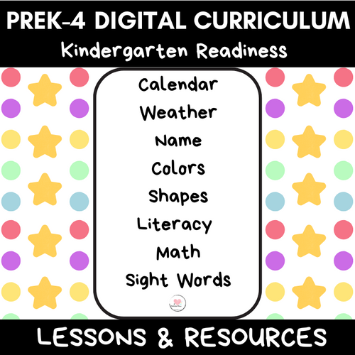 PreK-4 Curriculum, Digital Preschool Curriculum, Kindergarten Readiness ...
