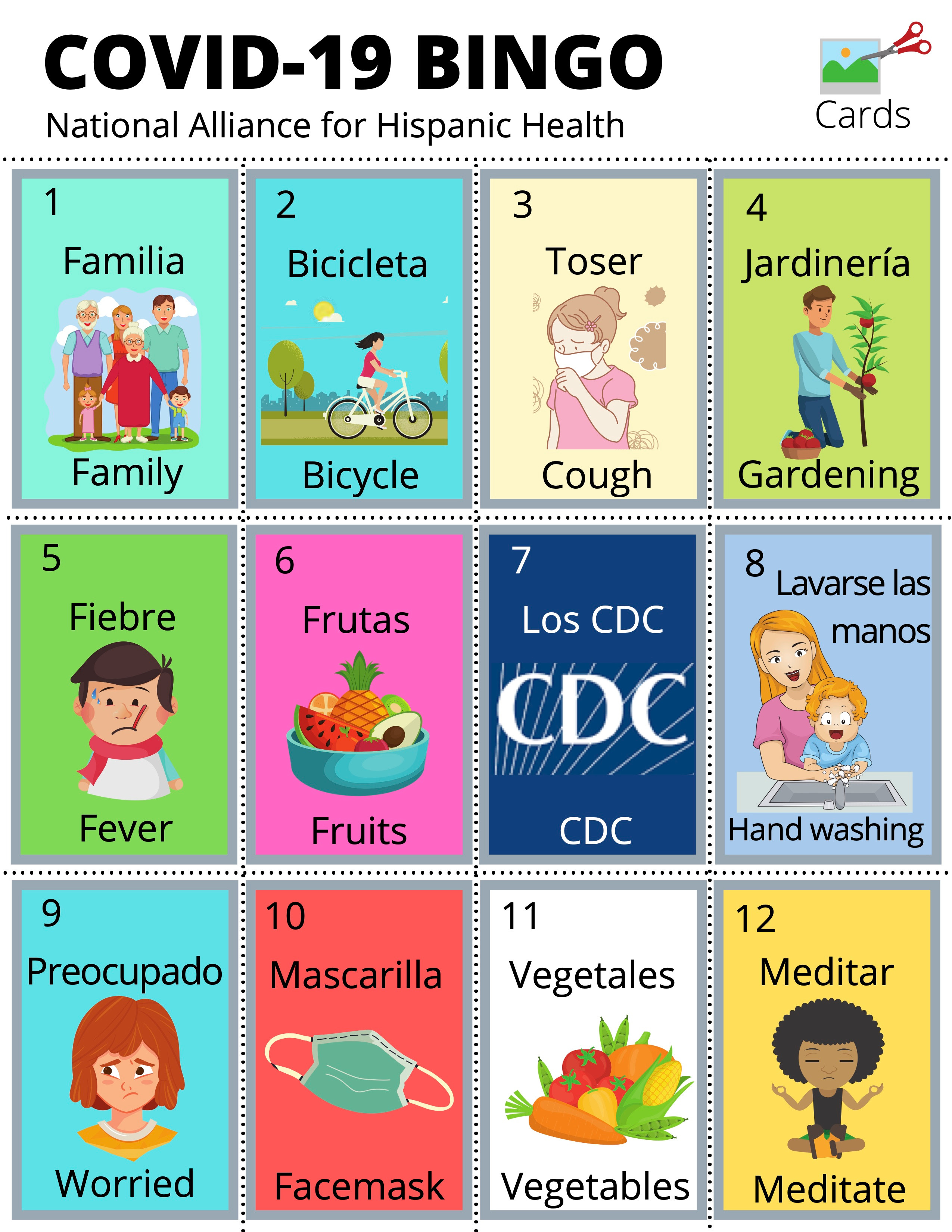 Papá e hija crean versión de bingo familiar (La Lotería) para ayudar a ...