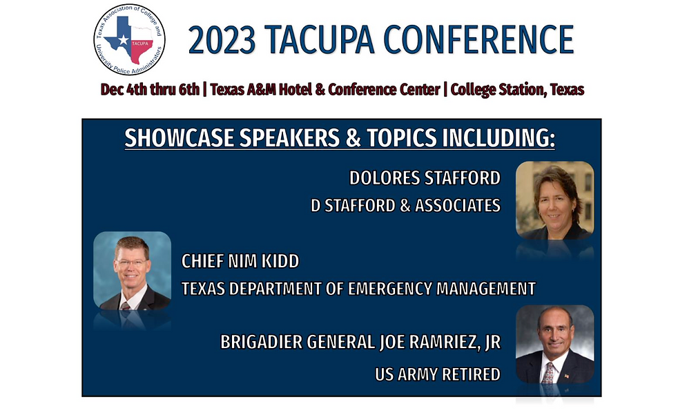 Conference Agenda and Speakers | TACUPA