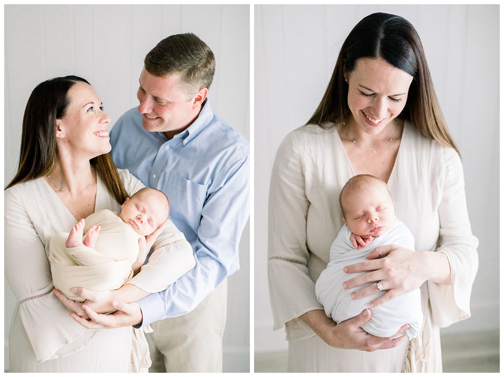 Baby Hayes | Natural Light Studio Newborn Session