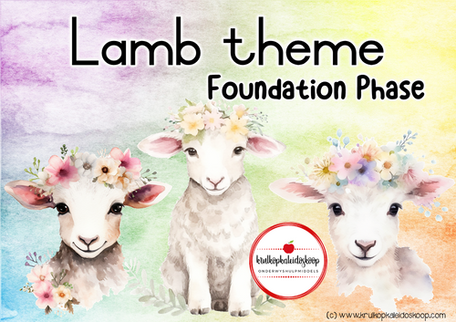 Lamb theme Foundation Phase - Hard copy | Krulkopkaleidoskoop