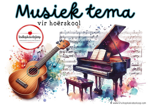 Musiek tema - Hoërskool - Digitaal | Krulkopkaleidoskoop