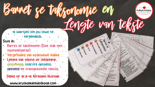 Barret & tekslengtes - Hardekopie | Krulkopkaleidoskoop