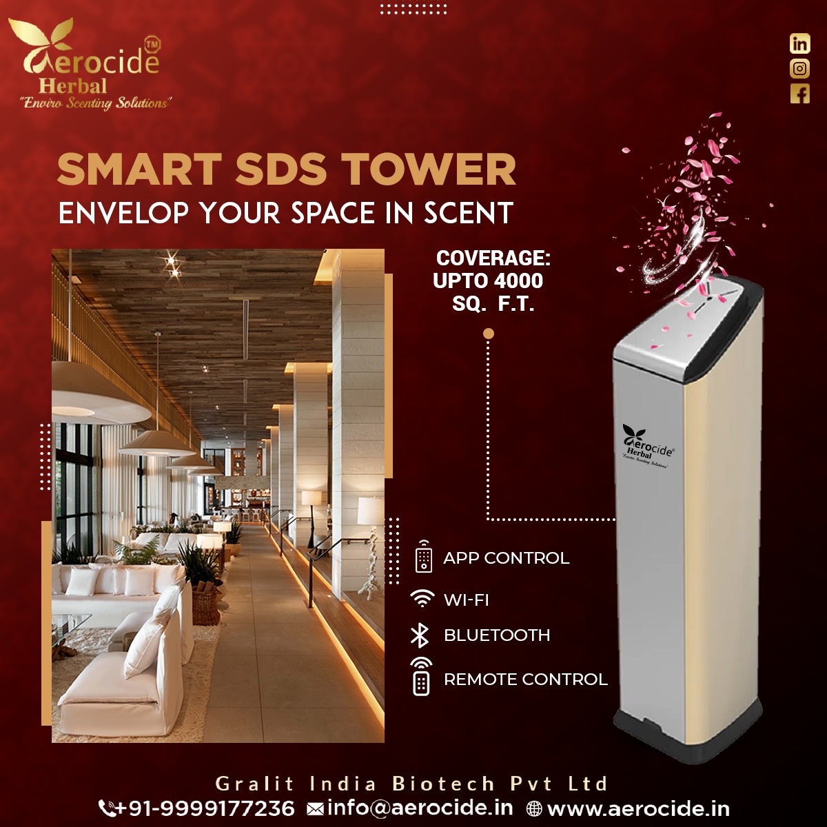 SMART SDS TOWER FRAGRANCE MACHINE