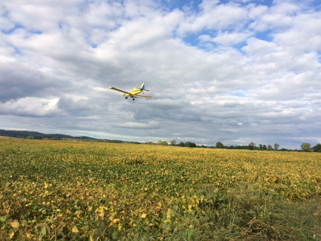 Aerial Seeding Cover Crop