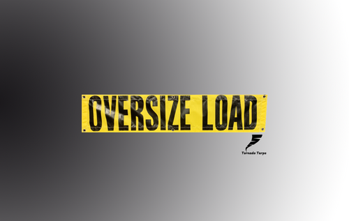 Pilot Car 14X60 Mesh Oversize Load Sign | Tornado Tarps