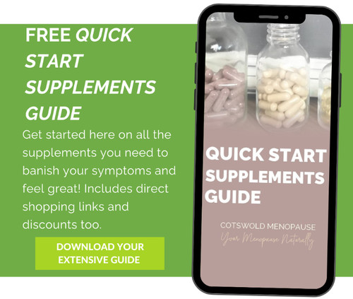 Supplements Starter Guide - Free | Cotswold Menopause
