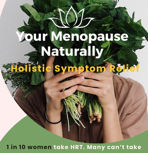 Holistic Menopause Trifold flyer | Cotswold Menopause